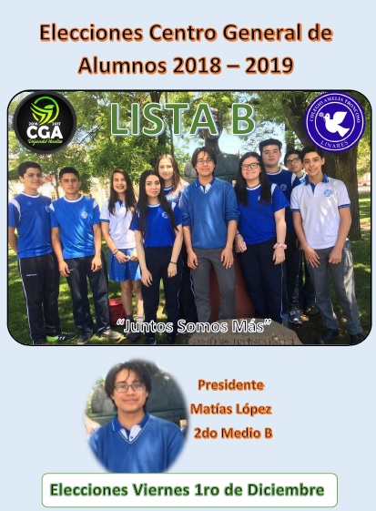 lista b imagena – Colegio Amelia Troncoso, Linares
